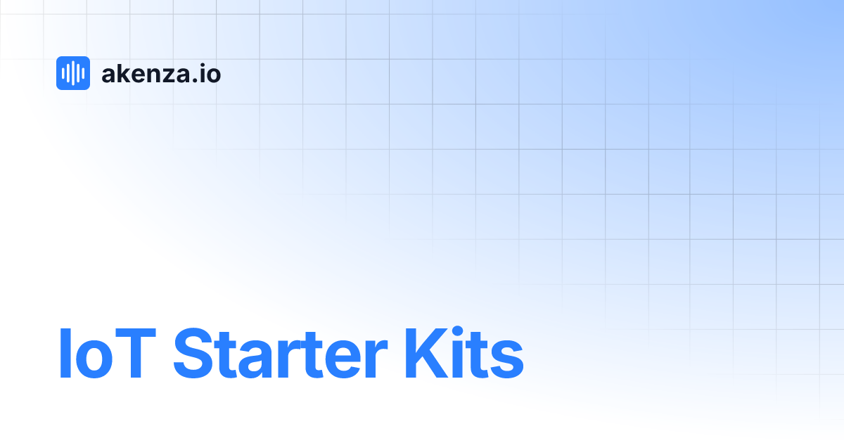 IoT Starter Kits | akenza.io